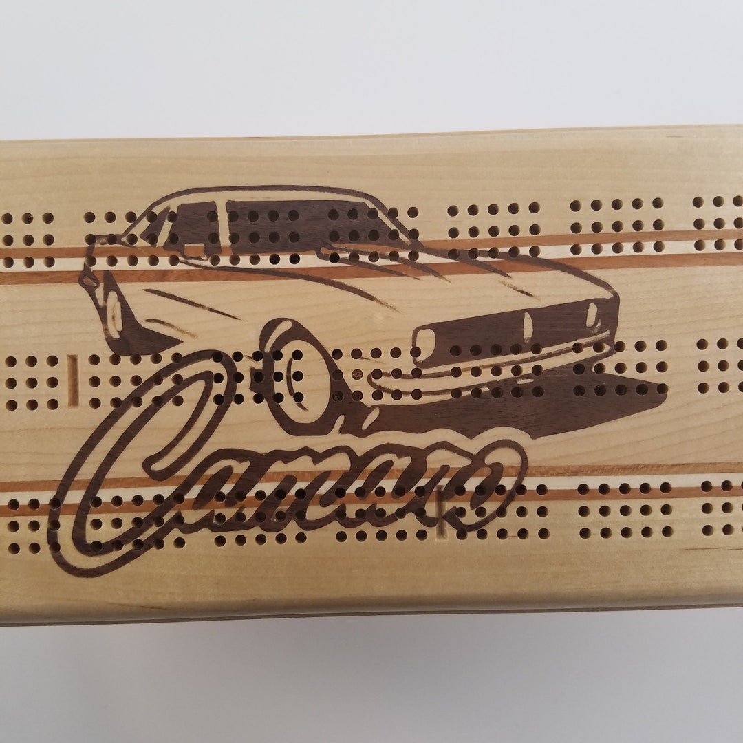 Chevy Camaro Cribbage Board - Etsy