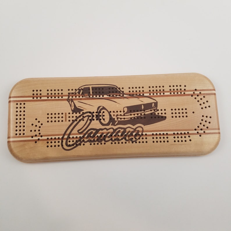 Chevy Camaro Cribbage Board - Etsy