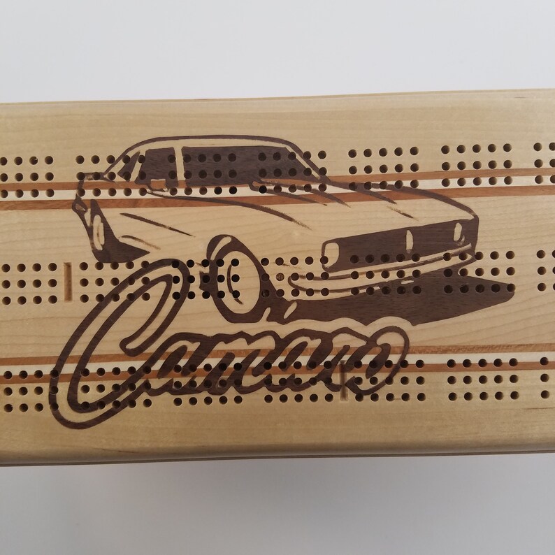 Chevy Camaro Cribbage Board - Etsy