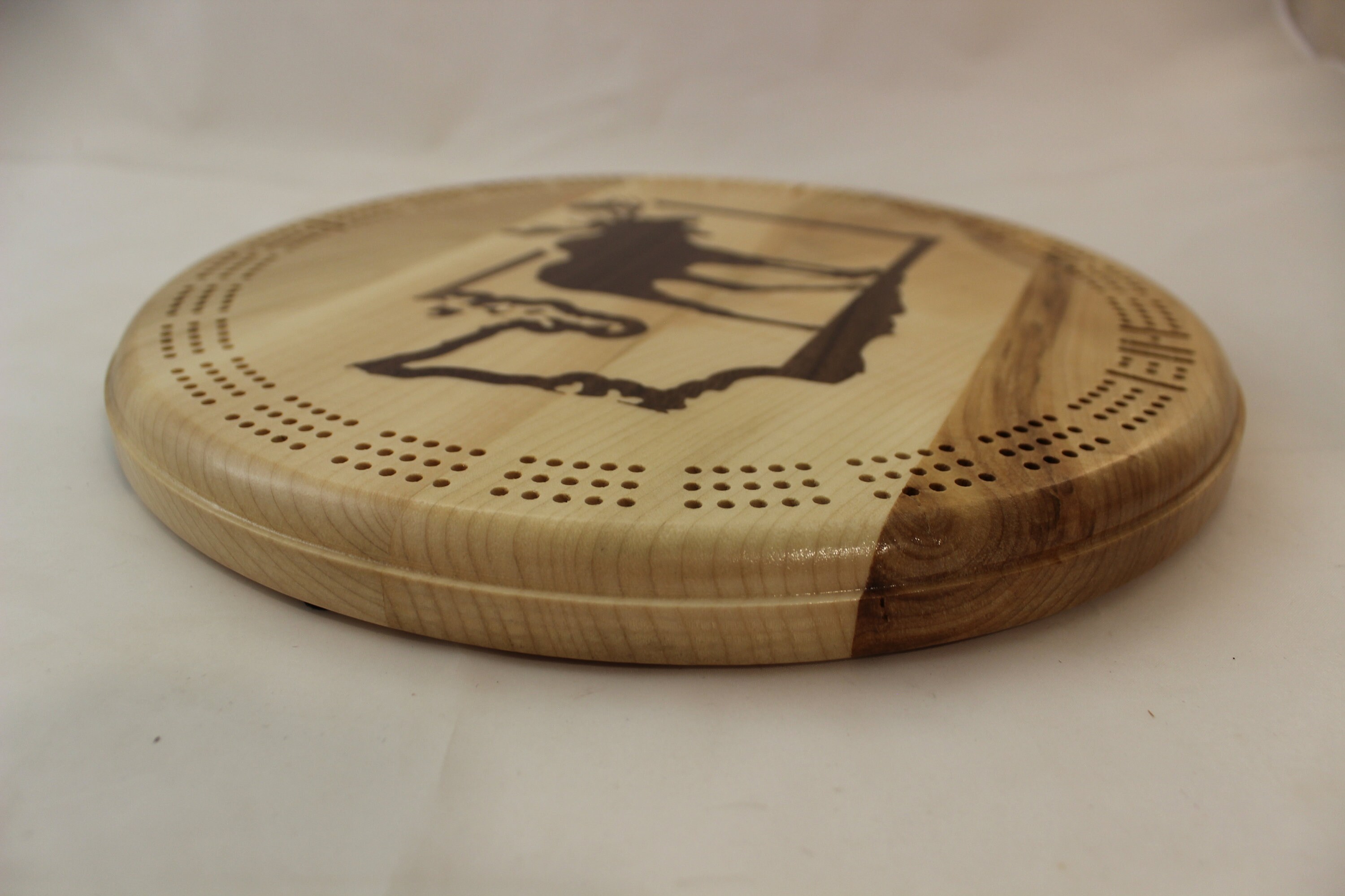 Washington Moose Cribbage Board - Etsy