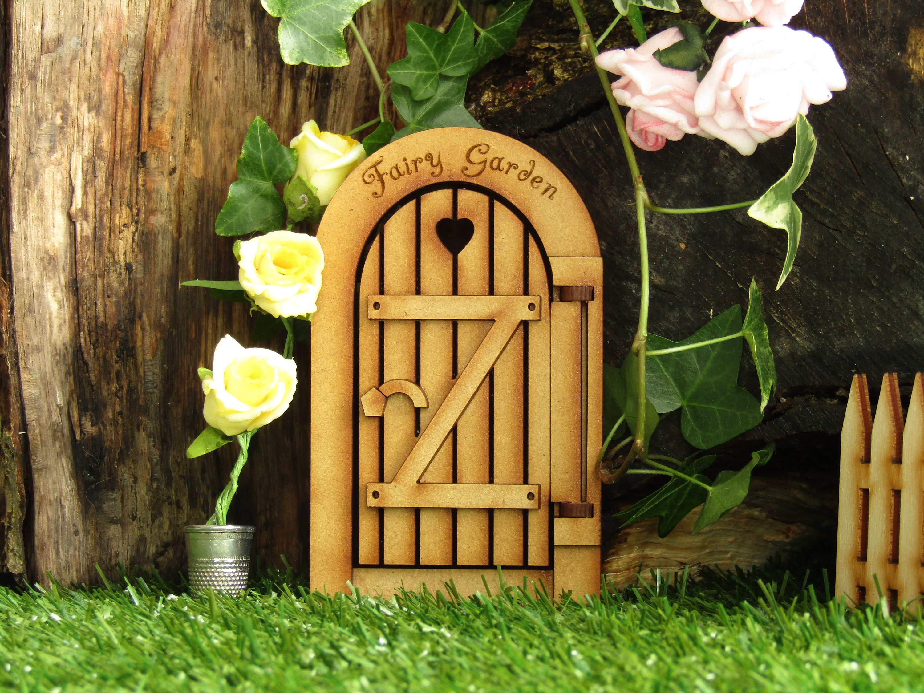 Opening Fairy Garden Gate Three-dimensional Fully Opening | Etsy