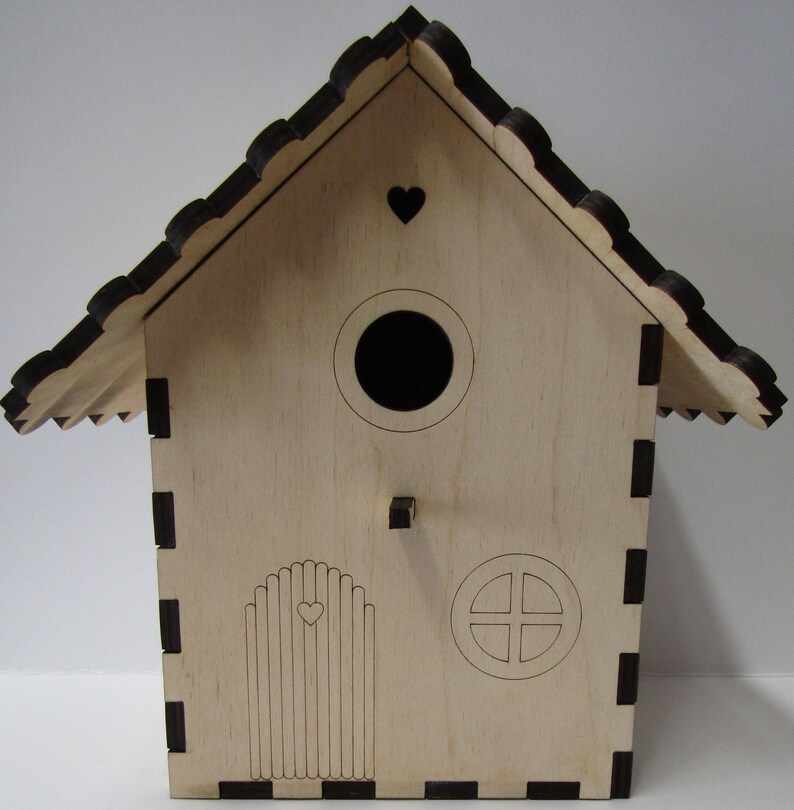 Fairy Garden Birdhouse Build Your Own Bird Nest Box - Etsy