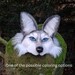 Make Your Own Animal Mask, DIY Kit Therian Mask Fox / Quadrobics Mask ...