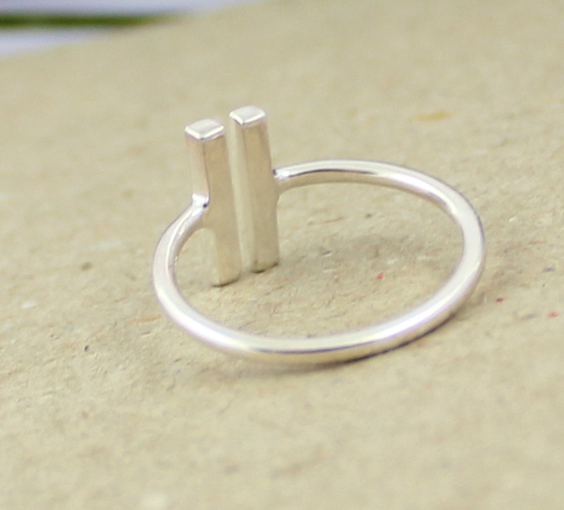 Funky Ring Midi Ring Friends Promise Ring Handcrafted 925 - Etsy