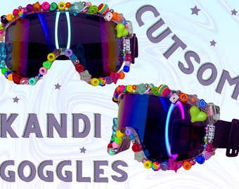 Custom Kandi Goggles - Etsy