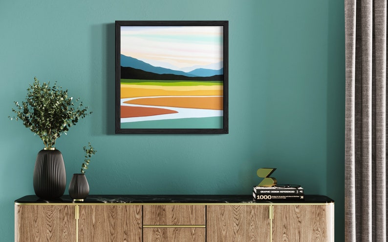 Fine Art Prints Contemporary Art Square Prints Abstract - Etsy Canada