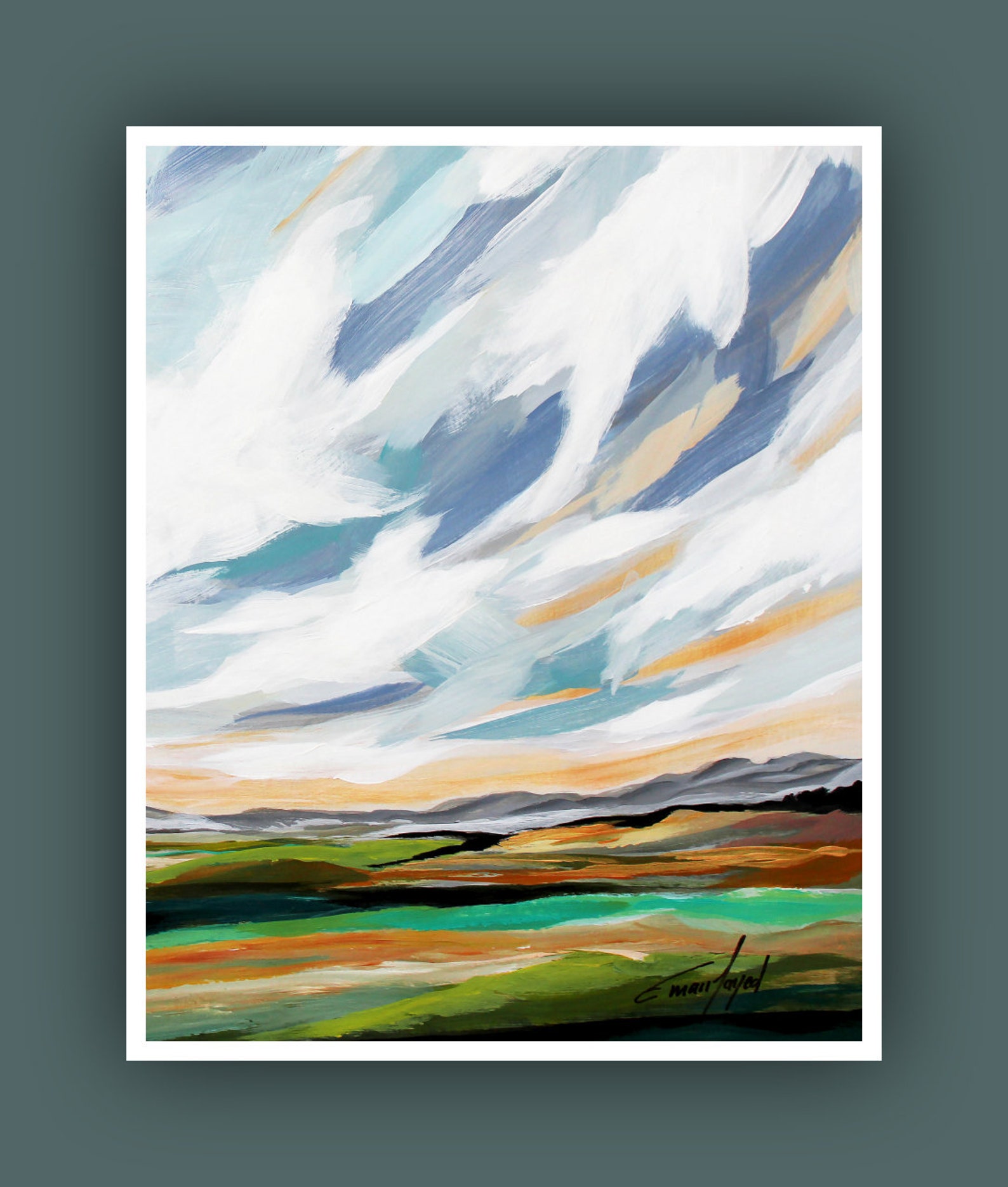 Fine Art Prints Set of 2 Prints Contemporary Art Abstract | Etsy