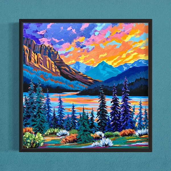 Square Landscape - Etsy