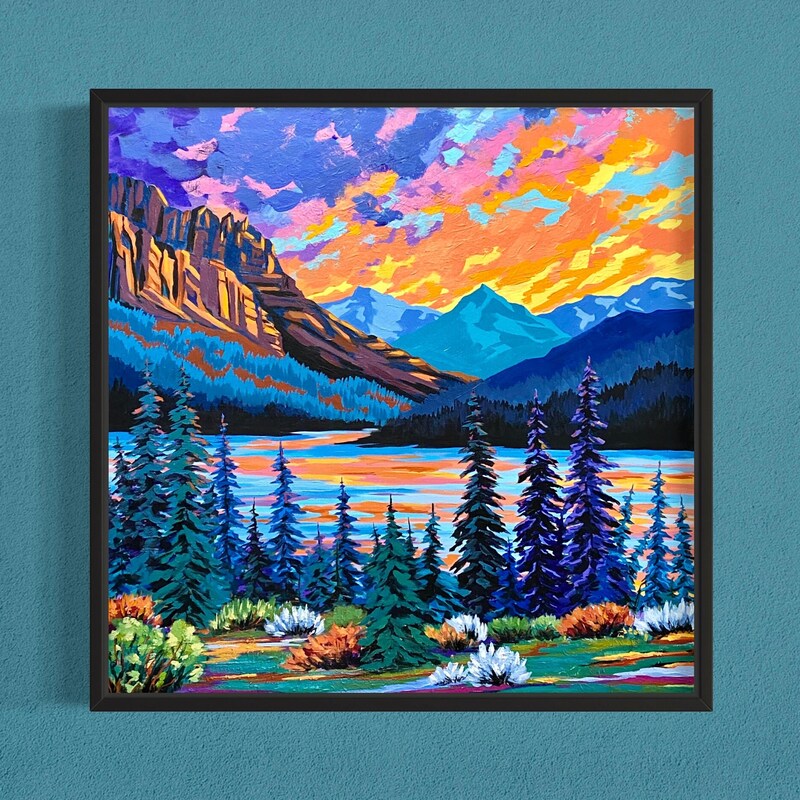 Square Landscape - Etsy