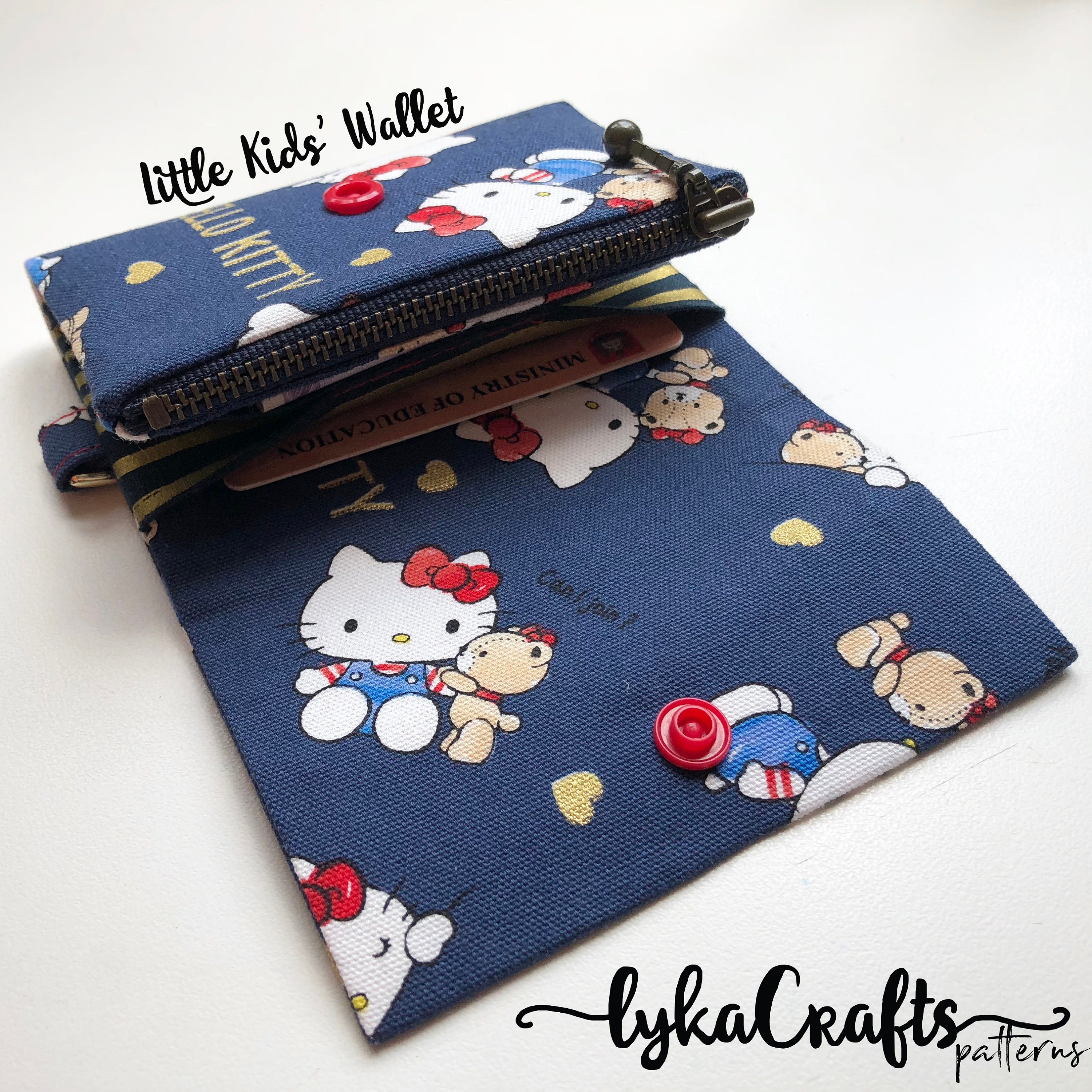 Kids' Wallets (2 Sizes) - PDF Sewing Pattern & Tutorial - Etsy
