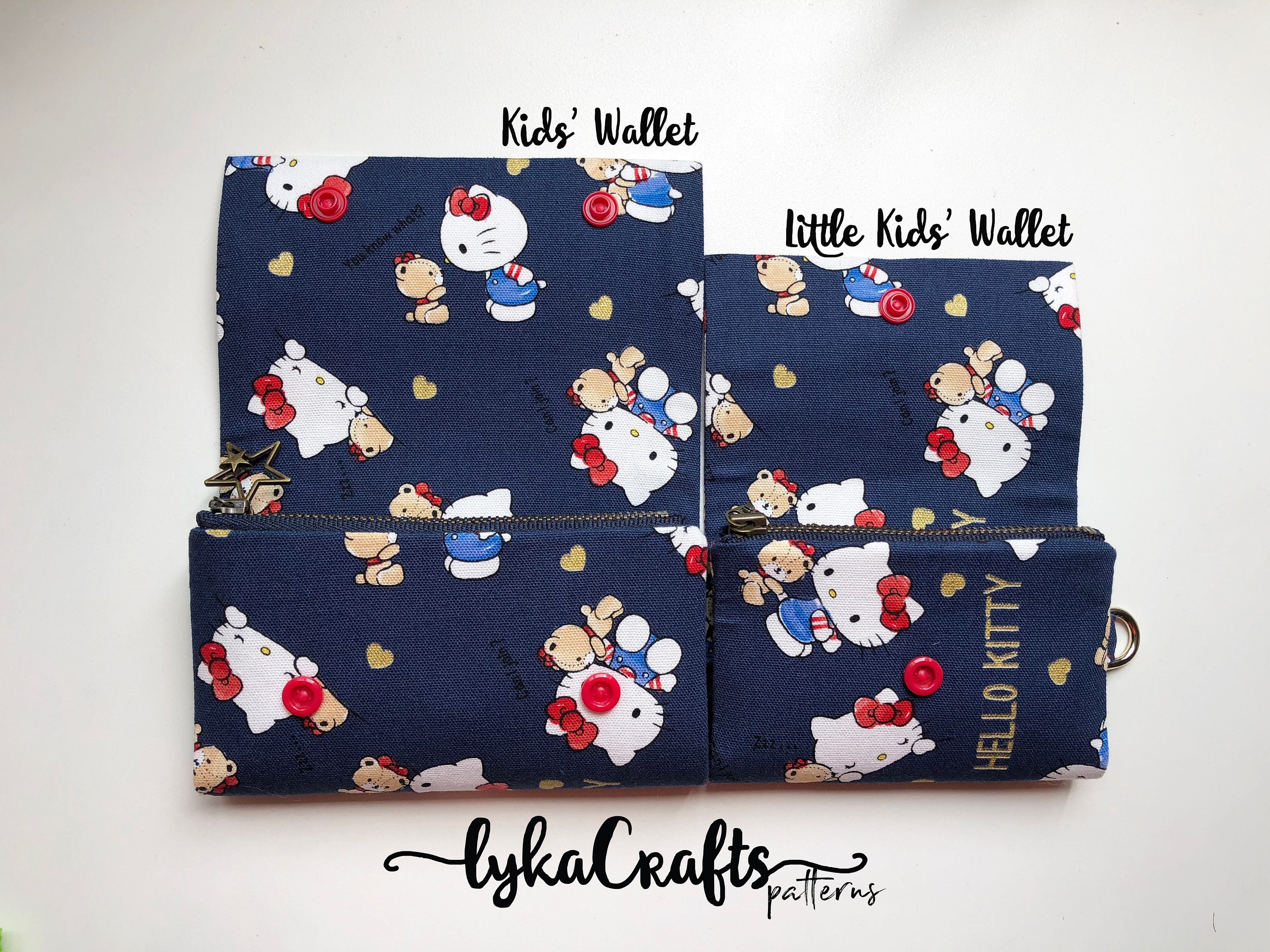 Kids' Wallets (2 Sizes) - PDF Sewing Pattern & Tutorial - Etsy