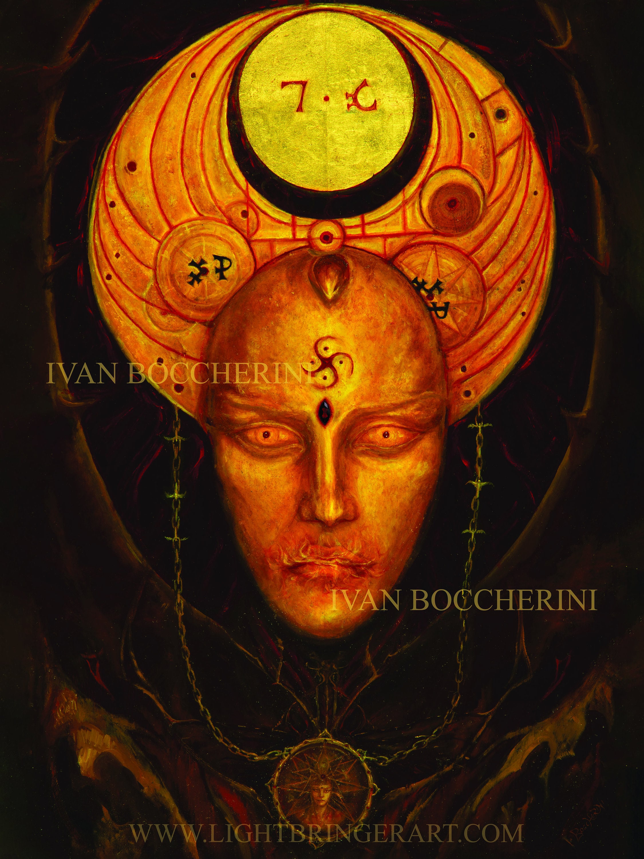 Poster the Enochian Mask - Etsy