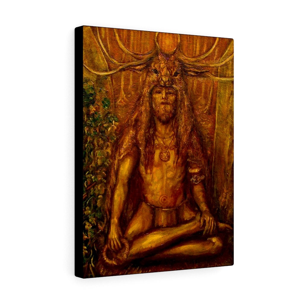 Cernunnos. Shaman. Print on Canvas - Etsy