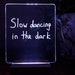 Acrylic Creative Message Board Holiday USB Light Gift for Kids Home ...