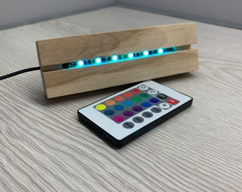 Wooden Triangle Led Table Lamp. Bedside Night Light Reading - Etsy