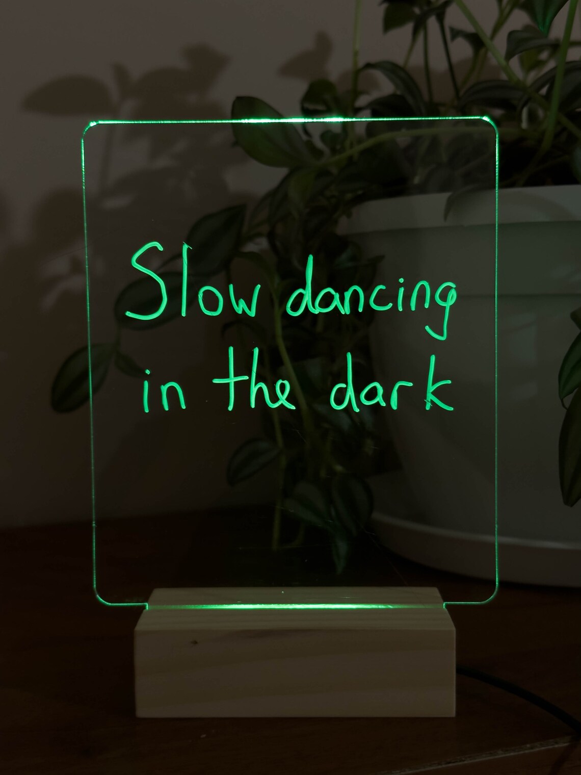 Acrylic Creative Message Board Holiday USB Light Gift for Kids - Etsy