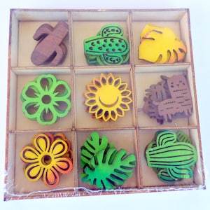 Wood Figures Laser Cut Wood Small Wood Pieces Craft Wood - Etsy