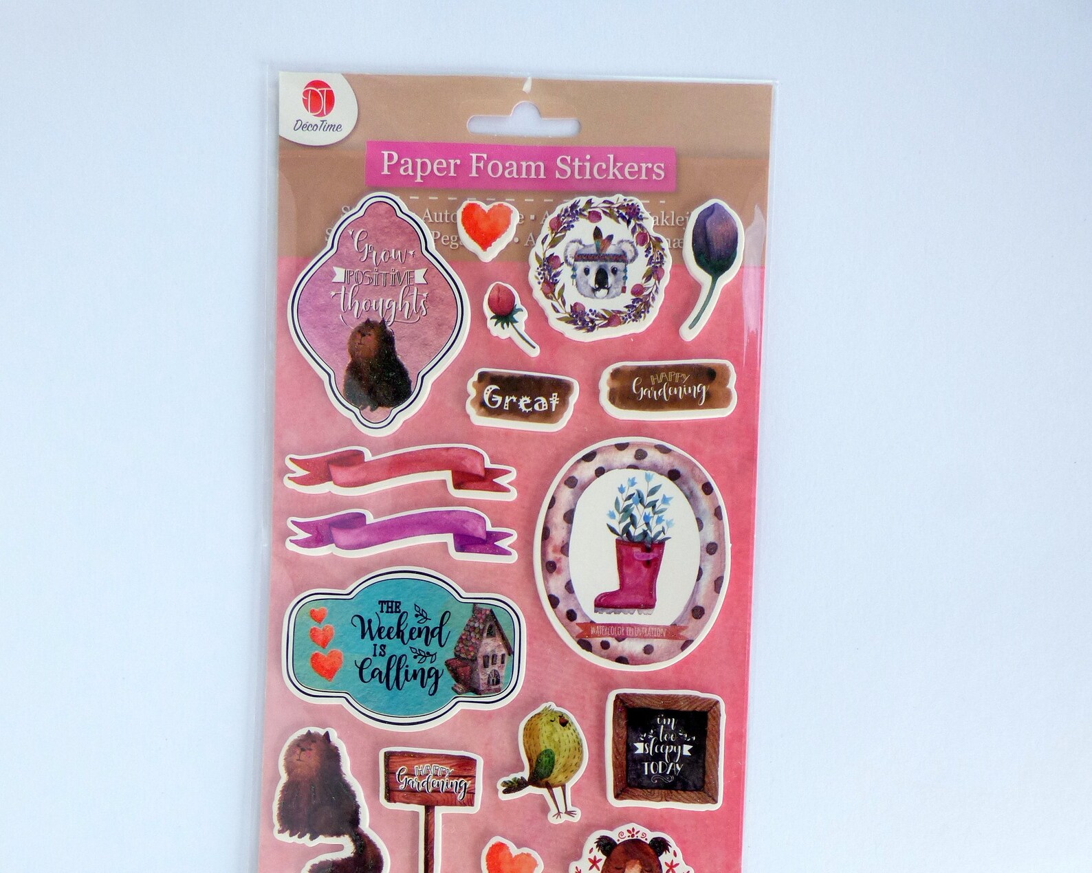 Cute Foam Sticker Set 3D Banner Stickers Foam Word Art - Etsy