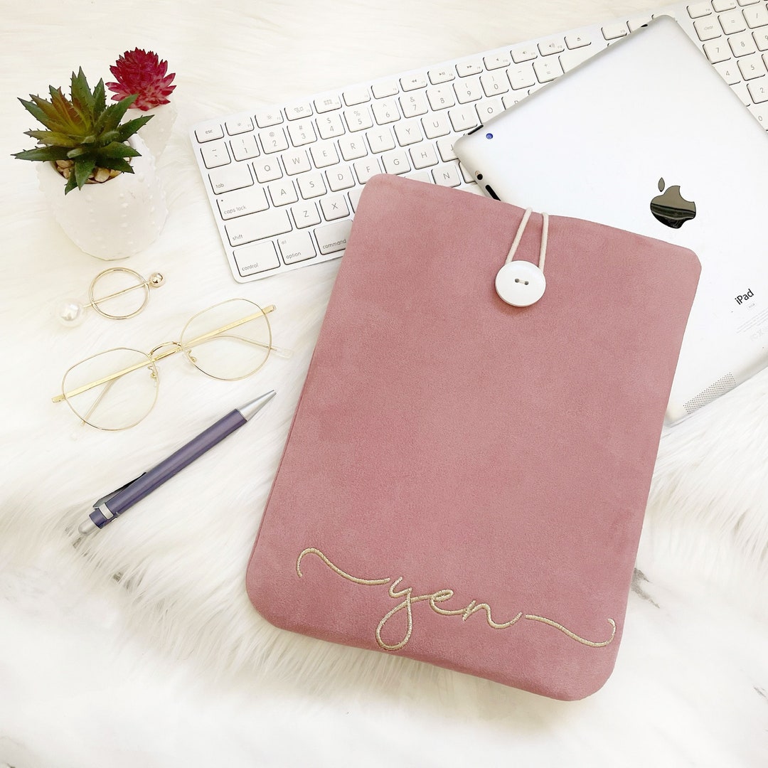 Personalised Pink iPad Sleeve/ iPad Pro 11/ iPad Pro 13 Inch Case/ iPad ...