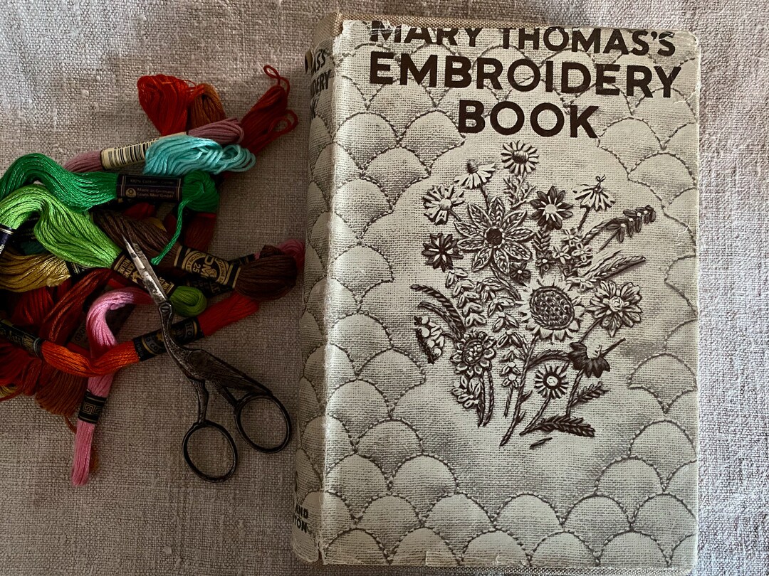 Mary Thomas's Embroidery Book 1941 Edition Hardback Embroidery Book - Etsy