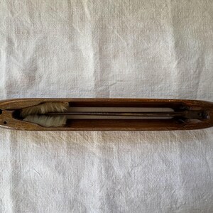 Vintage Large Boat Shaped Industrial Weaving Shuttle With Steel Ends - Etsy