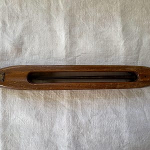 Vintage Large Boat Shaped Industrial Weaving Shuttle With Steel Ends - Etsy