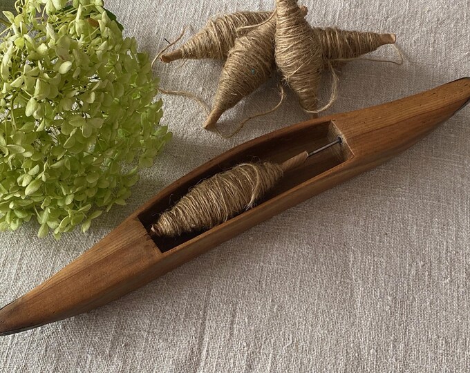 An Antique 1904 Swedish Boat Shuttle for Weaving Swedish Weaving ...
