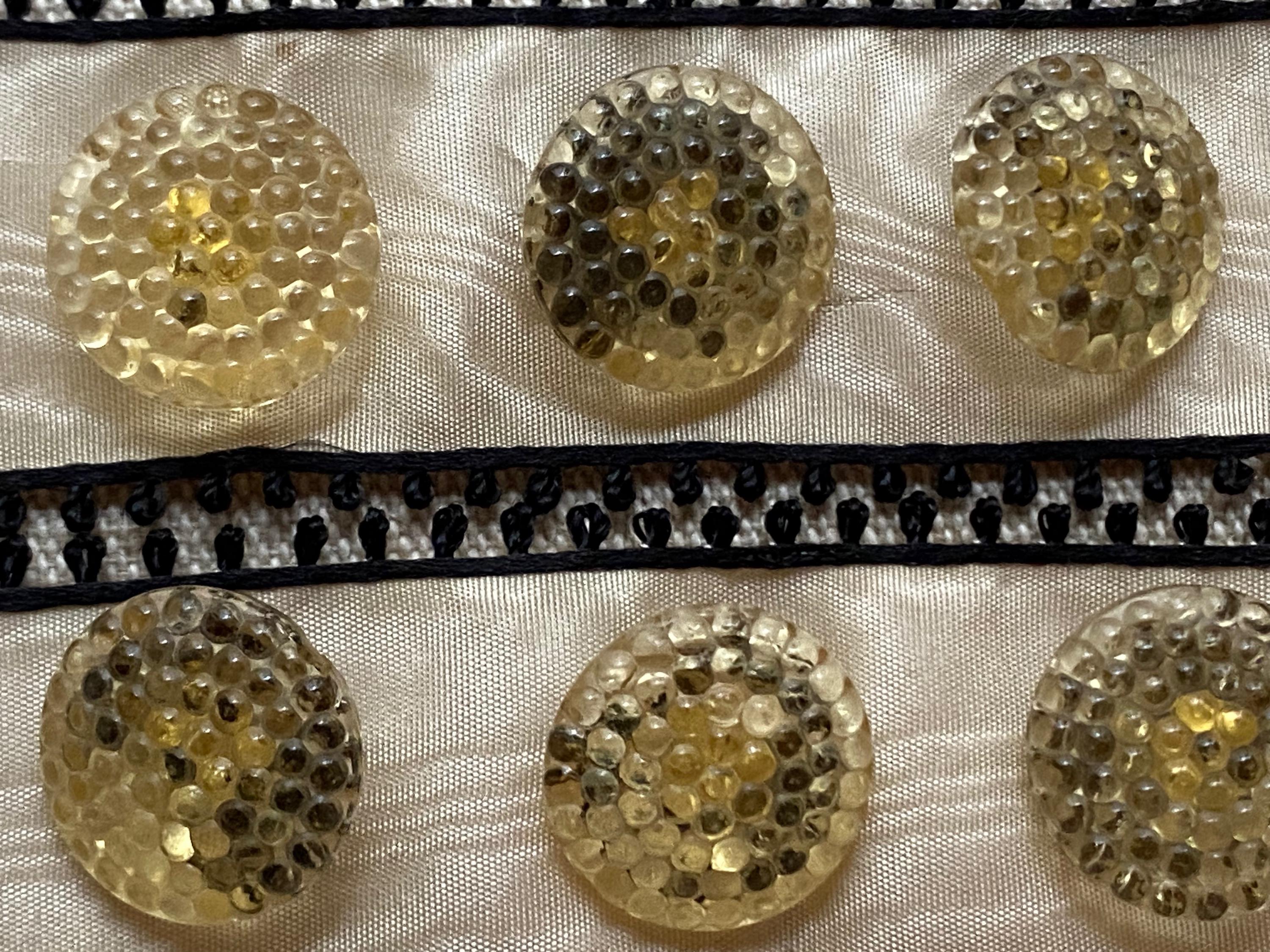 Eight Vintage French Glass Shank Buttons 18 Mm - Etsy