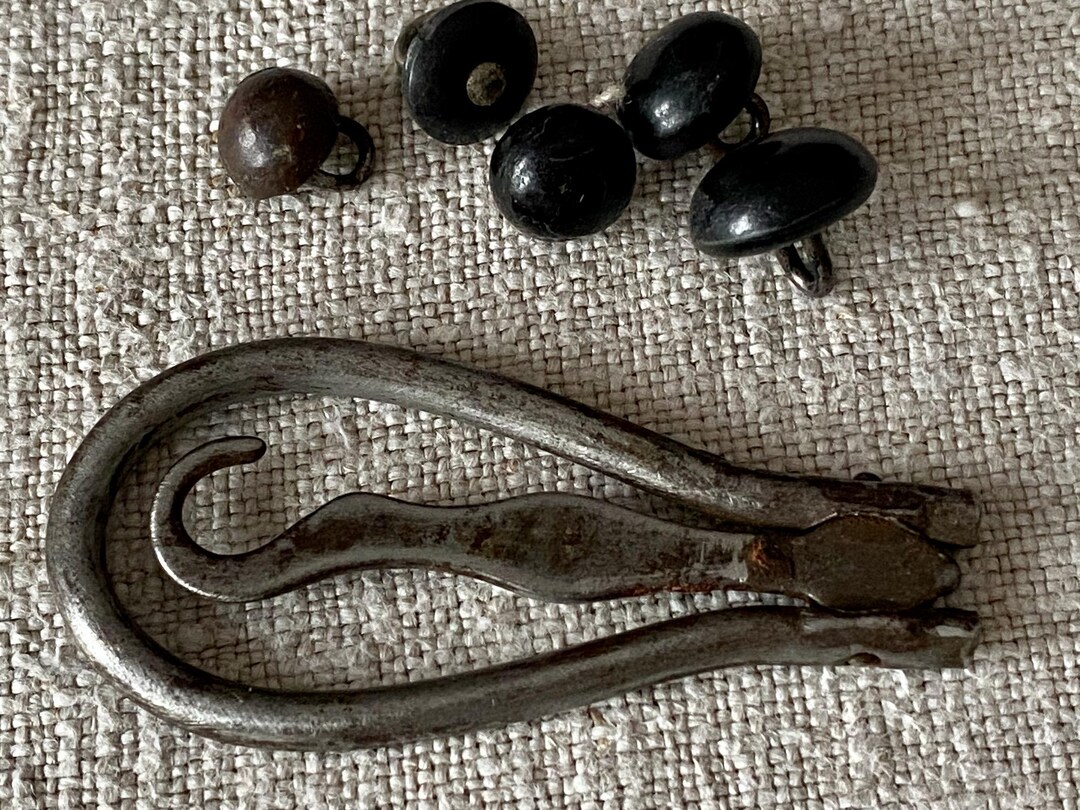 Antique Small Folding Button Hook for Boots - Etsy