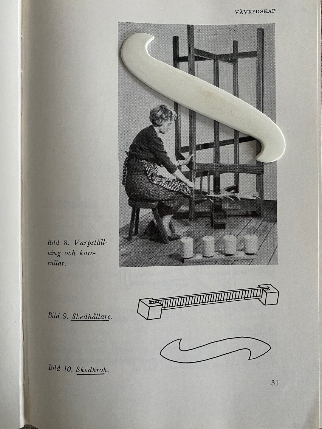 A Vintage Swedish Reed Hook for Threading the Reed on Weaving - Etsy