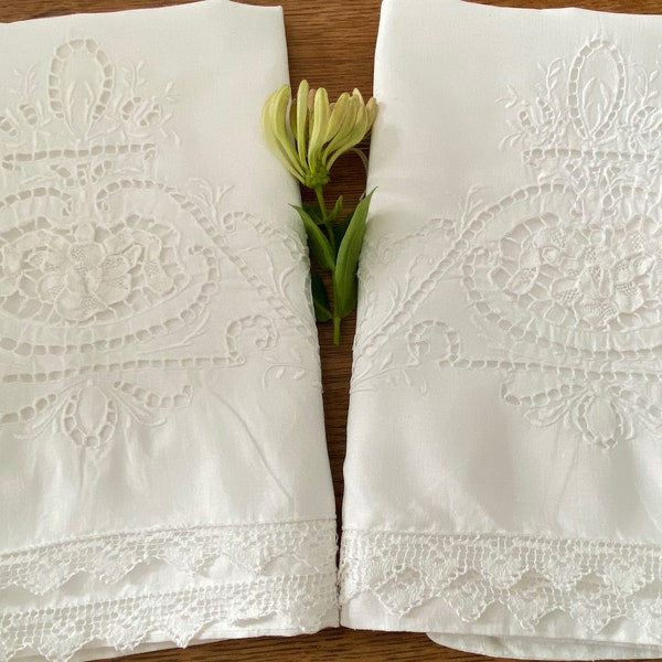 Lace Pillowcases - Etsy