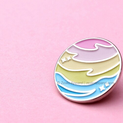Infinitely Pansexual Pin Subtle Pan Pride Accessory LGBT - Etsy