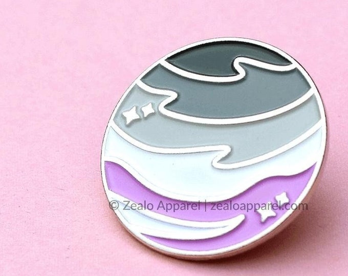 Demisexual Flag Pin — Asexual Pride Accessory Enamel Badge Ace Asexy ...