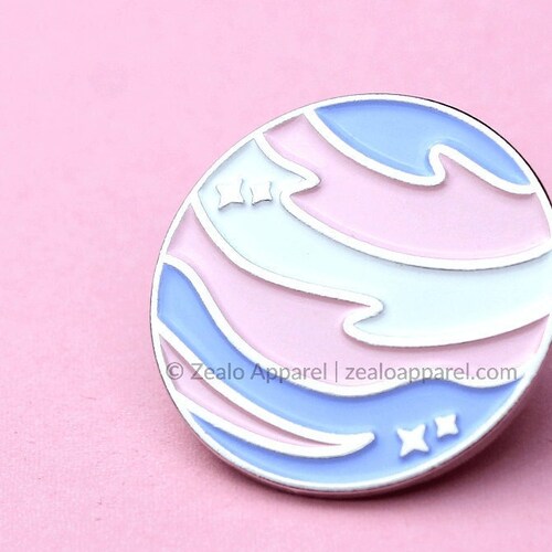 Transgender Bar Pin Subtle Trans Pride Flag Enamel Accessory - Etsy