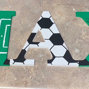 Sports Theme Custom Letters, Letters, Nursery, Kids Room, Character ...