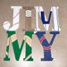 Sports Theme Custom Letters, Letters, Nursery, Kids Room, Character ...