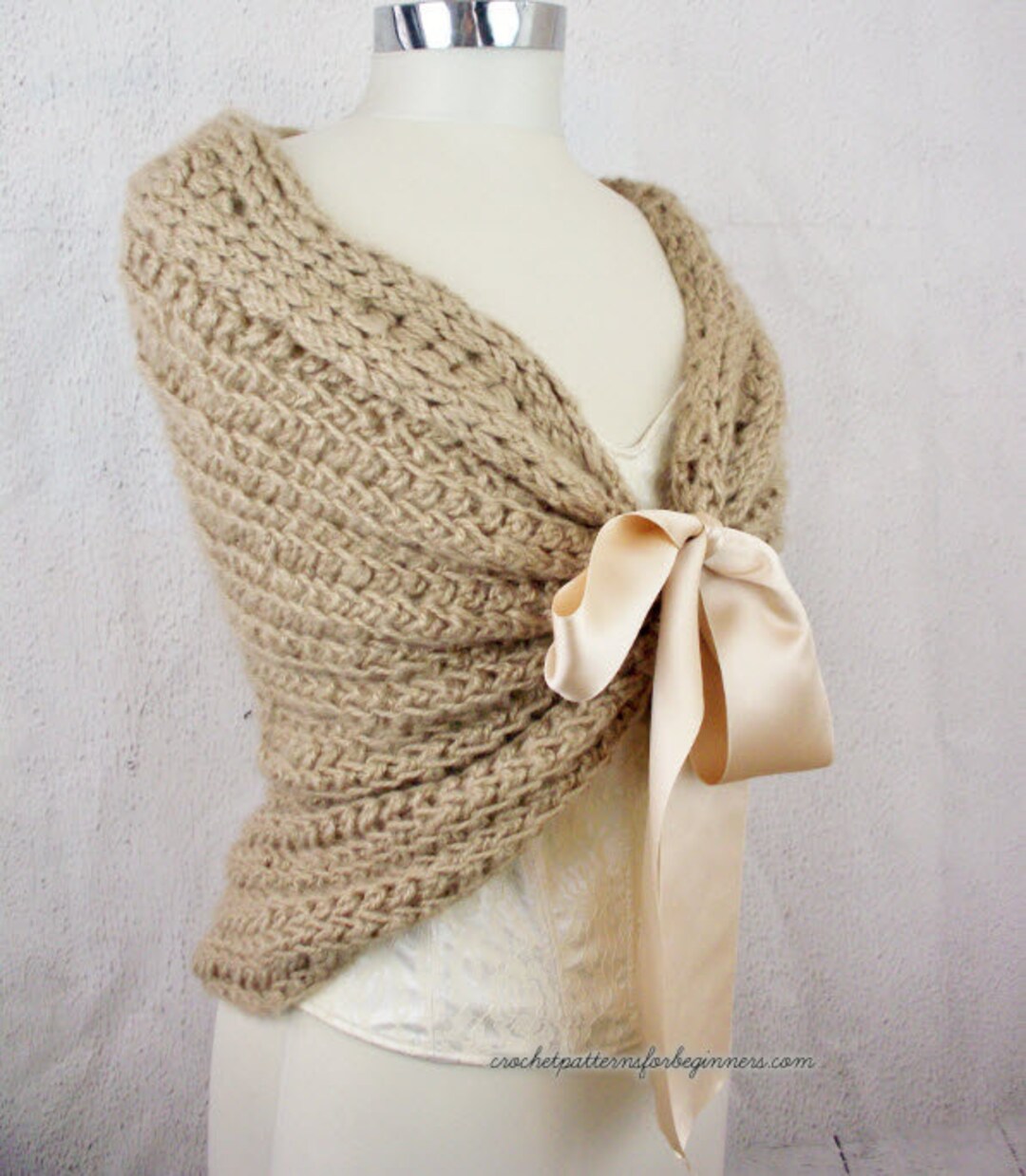 Crochet Pattern Wedding Wrap Bridal Shawl Crochet Pattern the Felicia ...