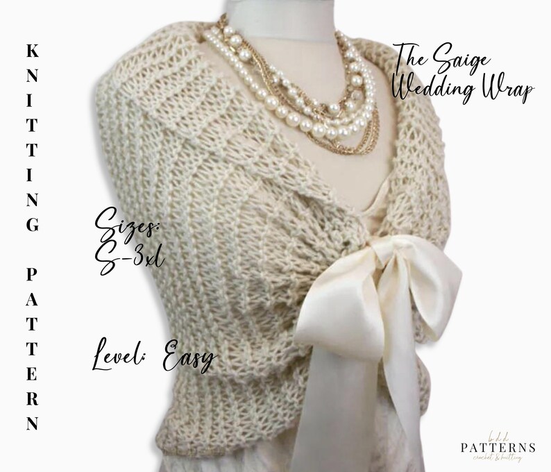 Knitting Pattern Wedding Knitting Pattern Easy Knitting - Etsy
