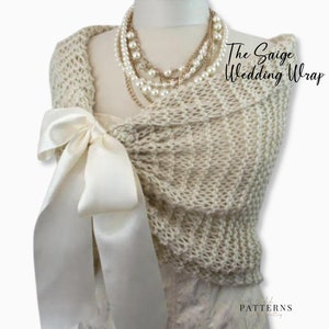 Knitting Pattern, Wedding Knitting Pattern, Easy Knitting Pattern ...
