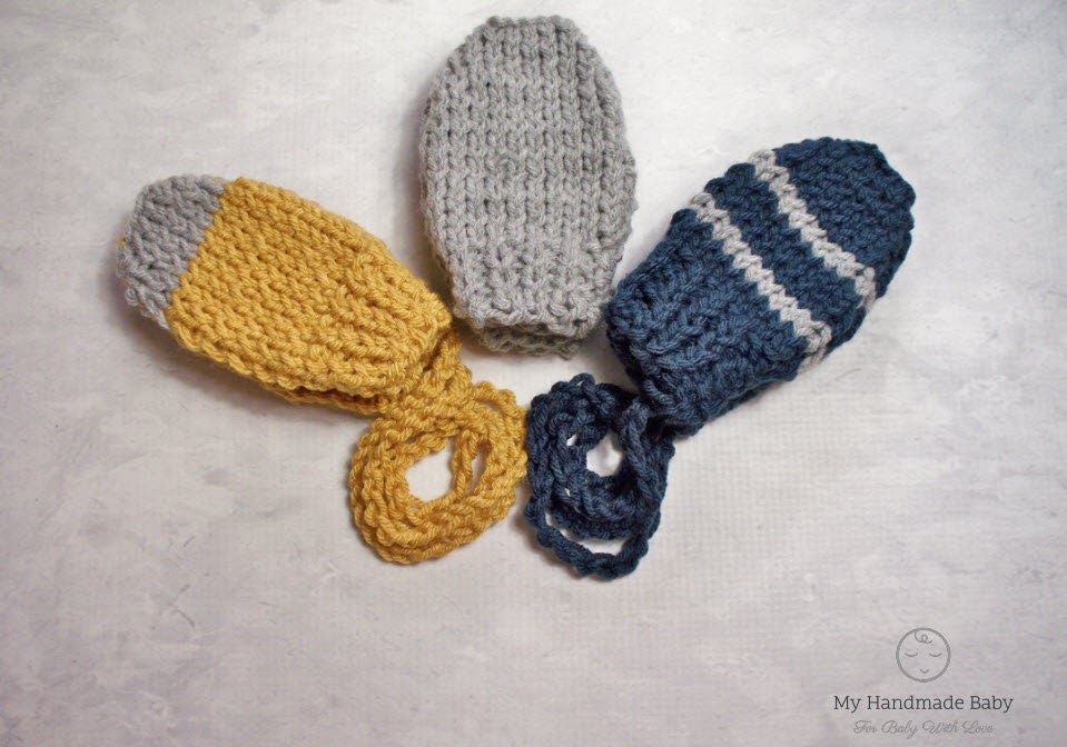Knitting Pattern Baby Mittens Easy Knitting Pattern the - Etsy Israel