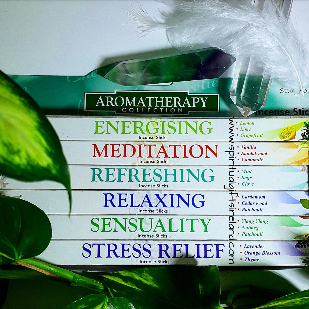 Incense Gift Pack Incense Variety Box, Selection Pack, Spiritual ...