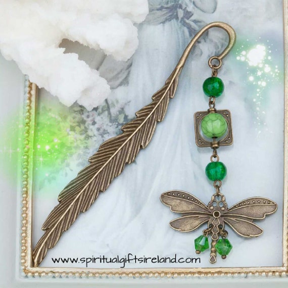 Dragonfly Bookmark Metal Bookmarks Gifts for Readers - Etsy