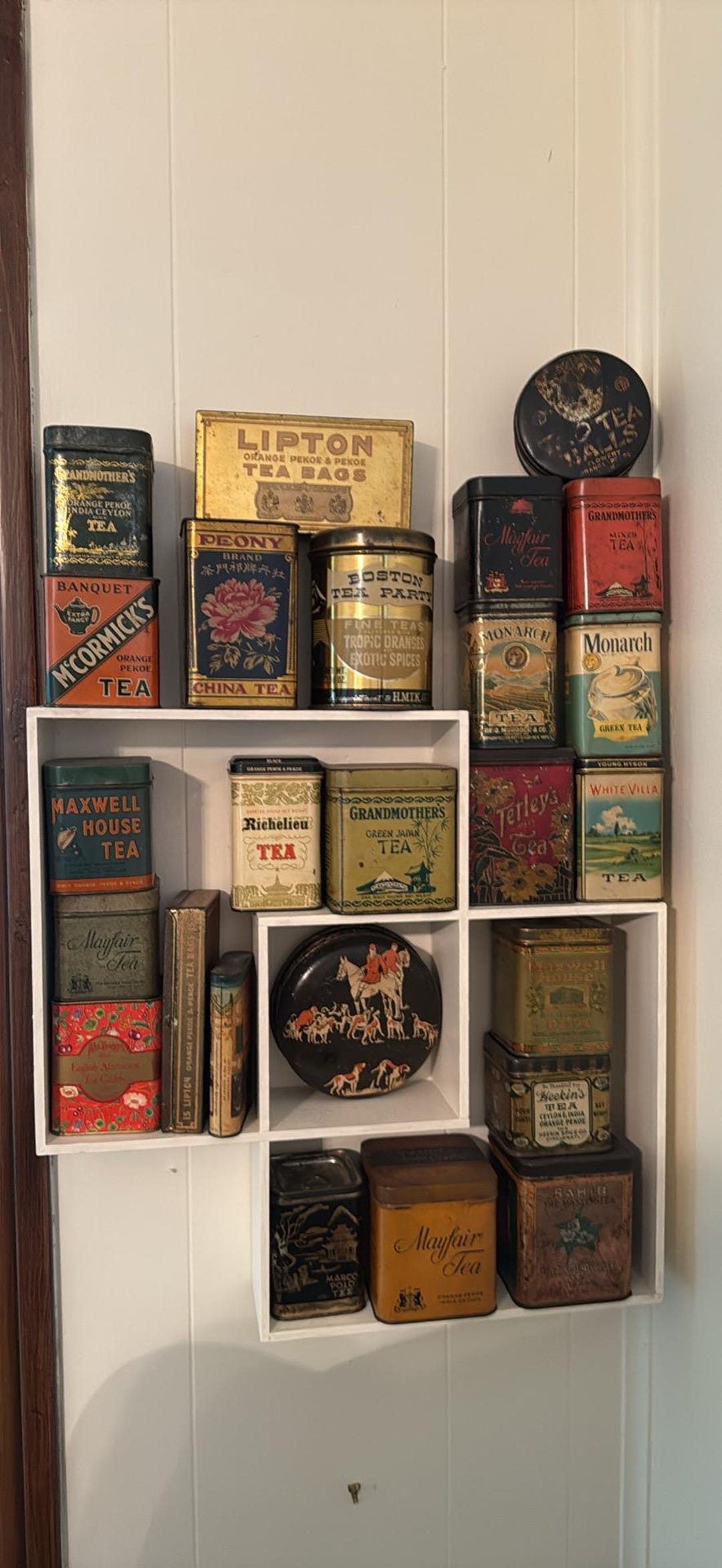 Vintage Tea Tin Collection - Etsy