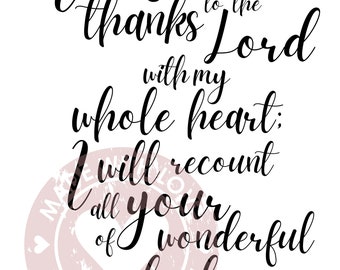 Psalm 144:1 Print Digital Download - Etsy