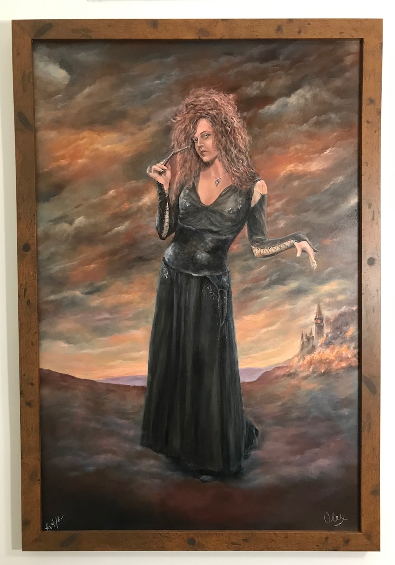 Bellatrix Lestrange (harry Potter's Novels) - Etsy