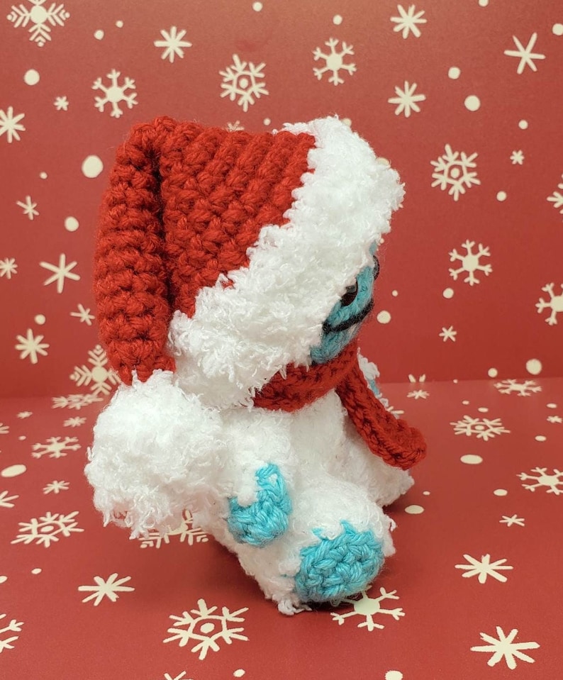 Eddie the Baby Yeti Amigurumi Pattern Crochet Baby Yeti - Etsy