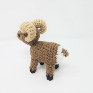 Bobby the Bighorn Sheep Pattern- Amigurumi Ram Pattern, Crochet Bighorn ...