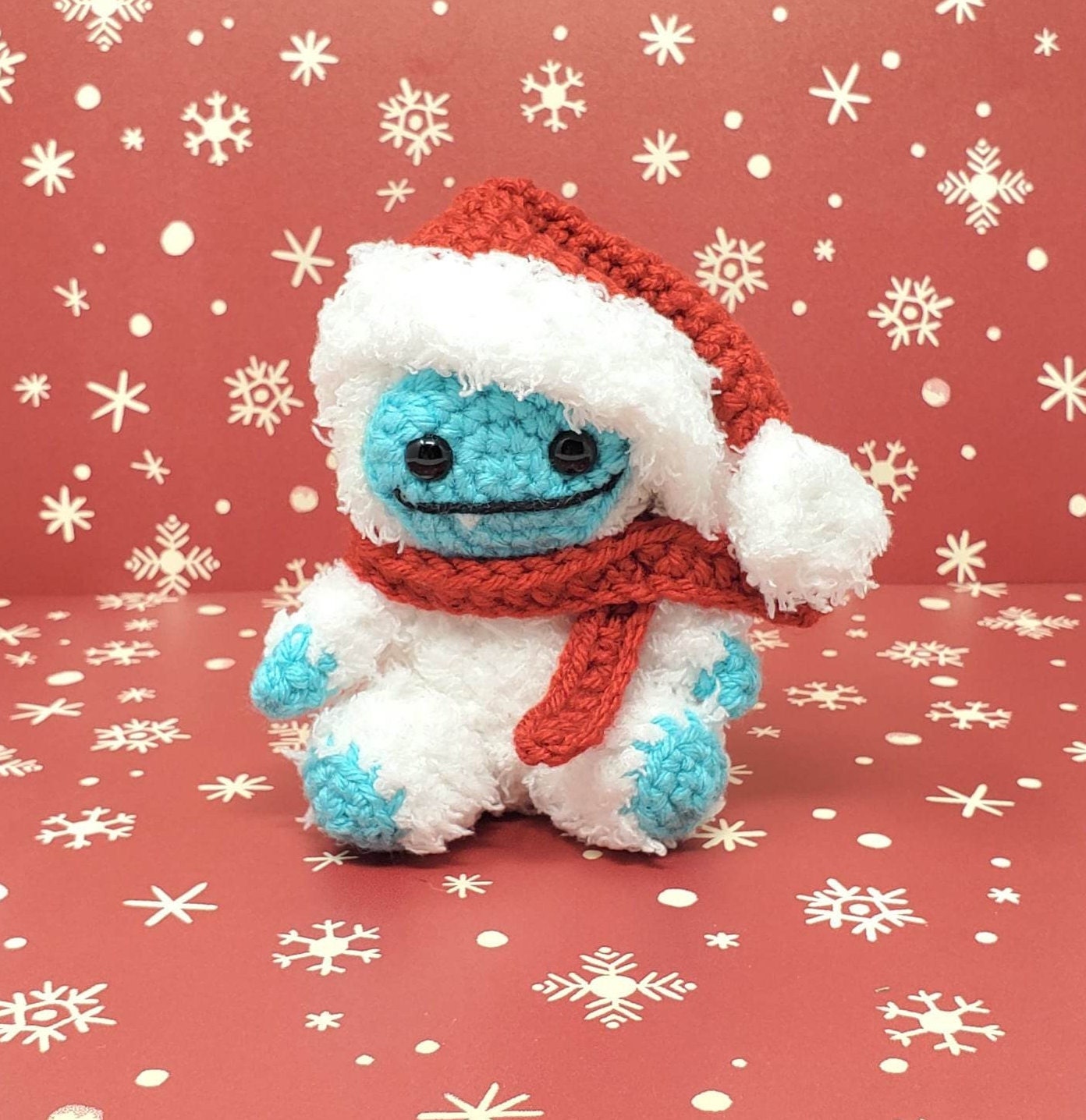 Baby Yeti Crochet Yeti Amigurumi Yet Cute Yeti Christmas - Etsy