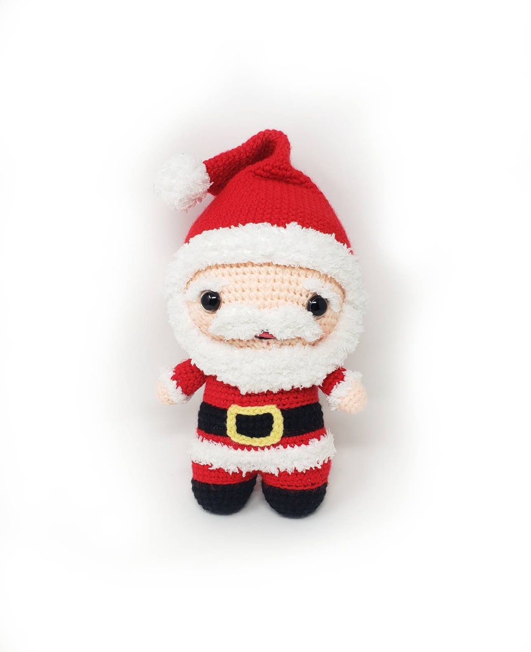 Santa Plush crochet Cuddle Sized Santa, Soft Amigurumi Santa - Etsy