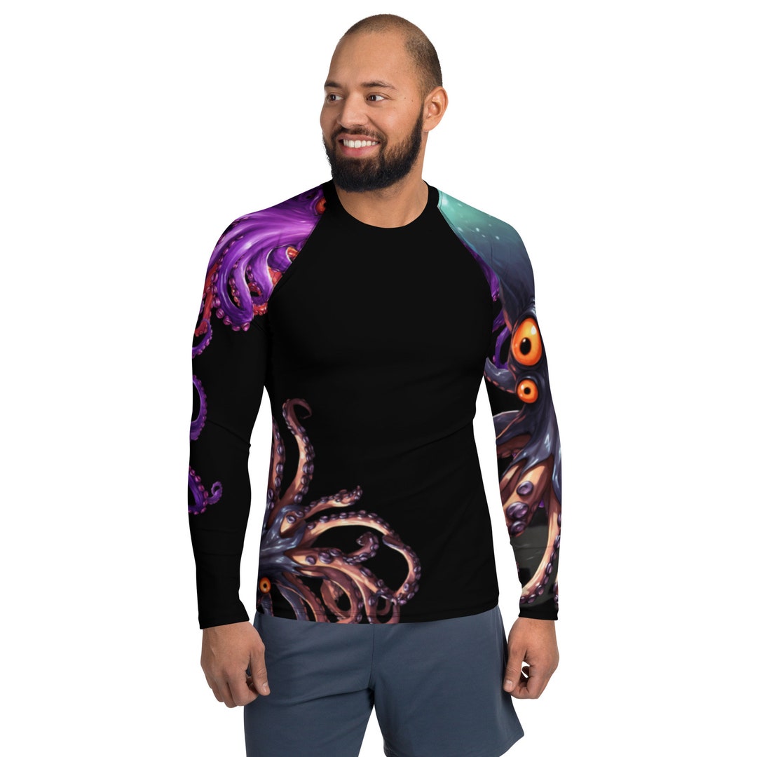 Weivy Originals - Evolution Octopus Rash Guard - Unisex - Etsy